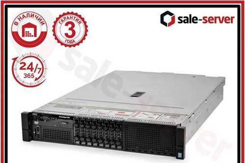 Cервер dell R730 8SFF 2x E5-2667 v4 384GB