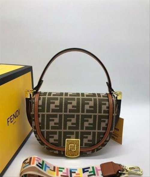 Новая сумка Fendi хаки