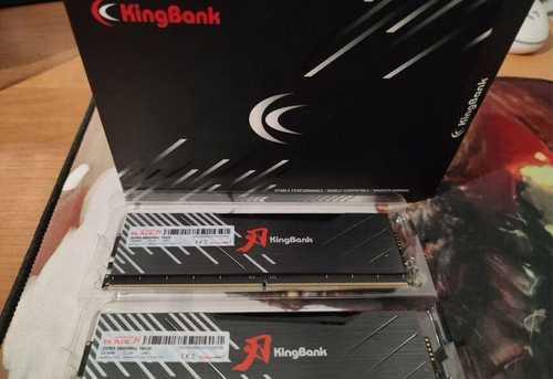 DDR5 KingBank 6800Mhz 2x16 гб CL34 Новая