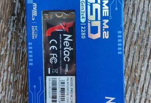 SSD netac N930E-PRO M.2 NVMe 256GB