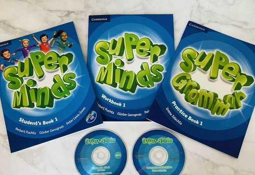 Super minds 1 + super grammar 1 новые