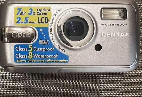 Компактный фотоаппарат pentax optio w20