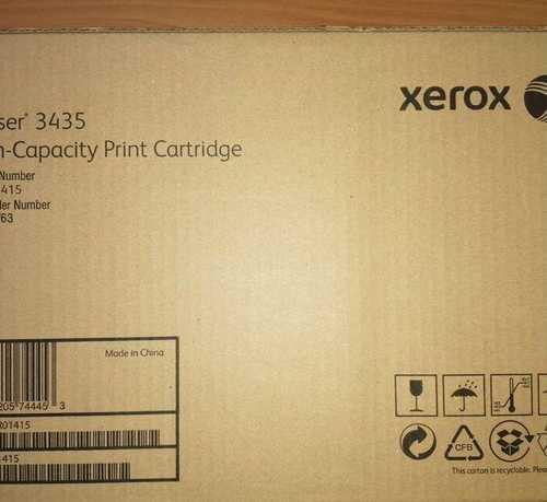 Картриджи 106R01415 для Xerox 3435