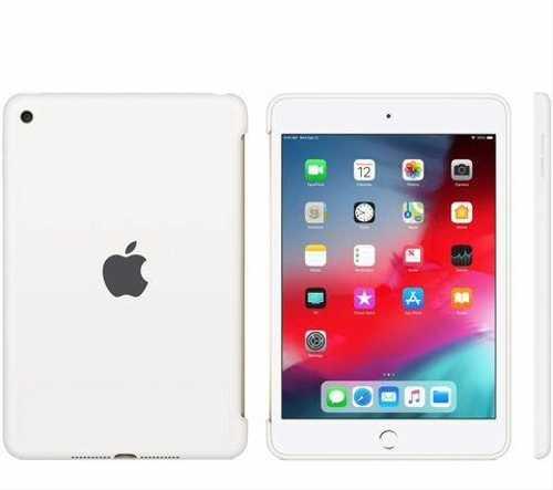Apple iPad mini 4 Silicone Case White mkll2ZM/A