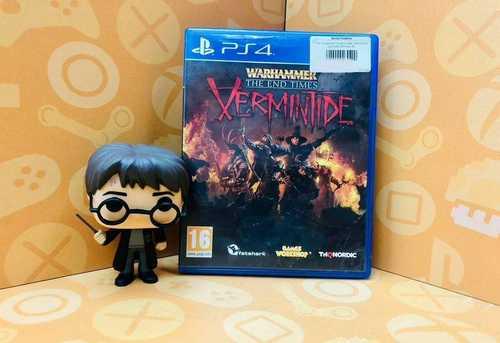 PS4 Warhammer The End Times vermintide б/у