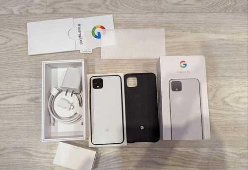 Google pixel 4xl white 64 gb (lot#326)