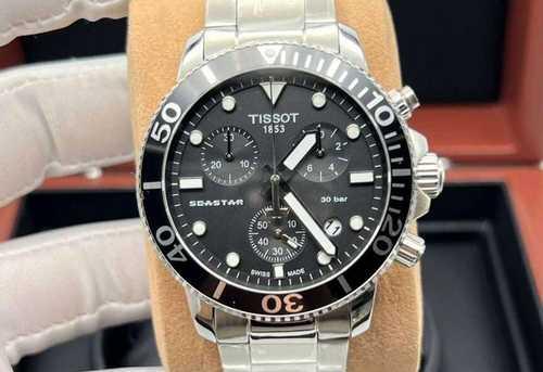Массивные мужские кварцевые часы Tissot