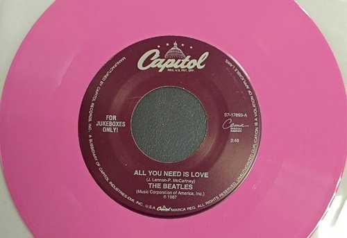 The Beatles "All You Need Is Love" 45RPM