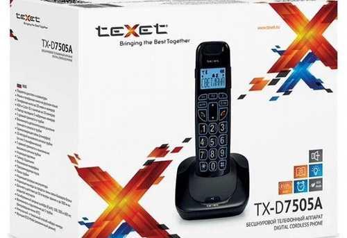 Телефон беспроводной TeXet TX-D7505А