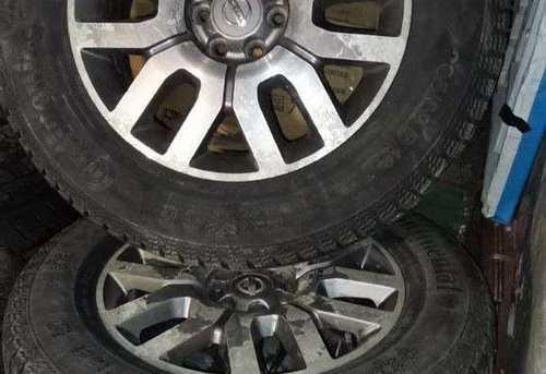 Зимние колеса на Nissan Pathfinder, Navara r18