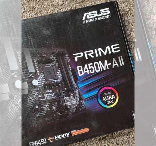 Материнская плата Asus Prime B450m A II