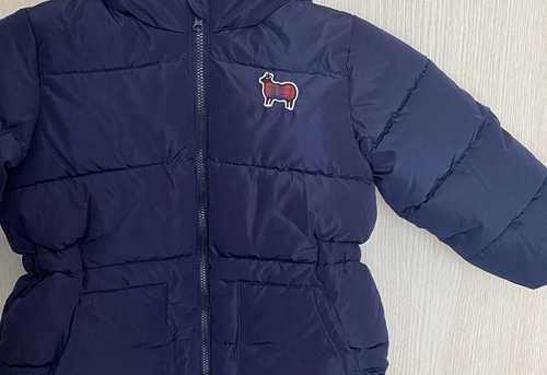 Утепленная детская куртка benetton 86-92