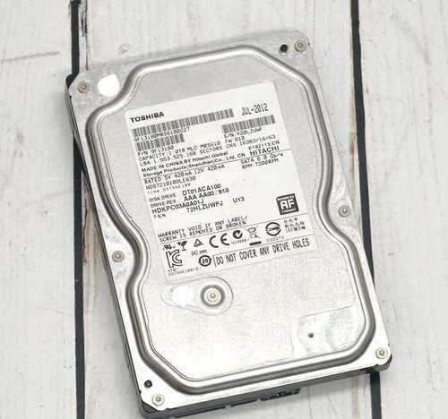 Жесткий диск 1 TB toshiba DT01ACA100