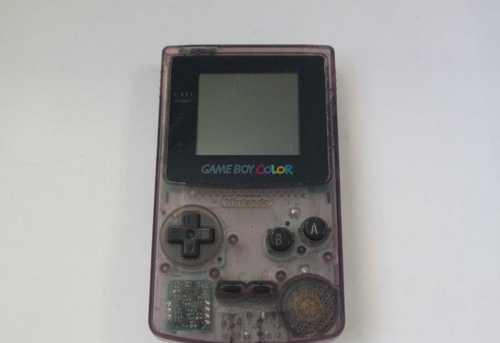 Nintendo Game Boy Color + 6 игровых картриджей