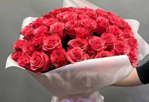 Букет из 51 розы Доставка свежих роз