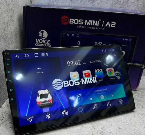 Магнитола android BOS mini  камера заднего вида