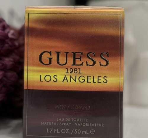 Мужская туалетная вода guess 1981 LOS angeles