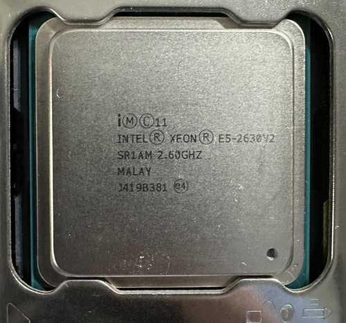 Процессор xeon e5 2630 v2