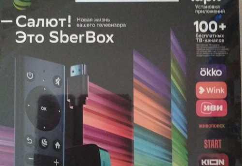Новый медиаплеер SberBox