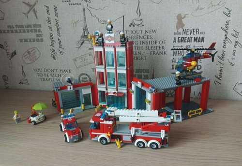 Lego City пожарная часть