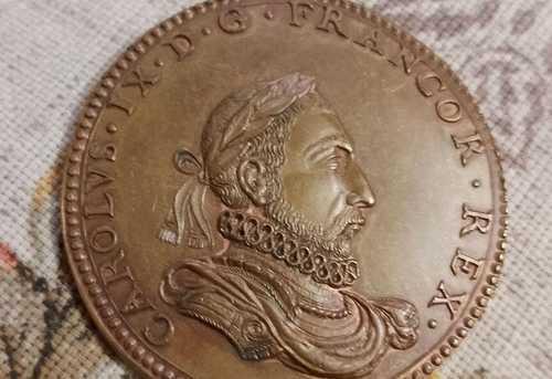 Медаль Франция, Карл IX