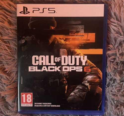 Call of duty black ops 6 ps5 диск