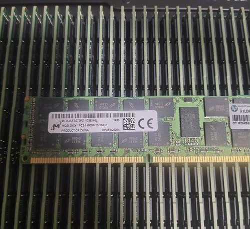 Память 16GB DDR3-1866 ECC REG Micron