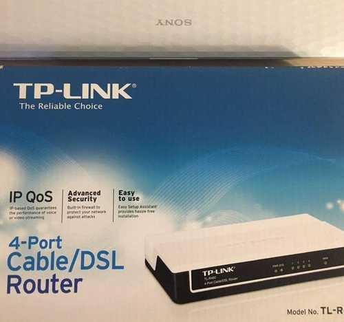 Маршрутизатор TP-Link 4-port cable/DSL Router