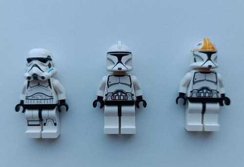 Lego star wars Клоны минифигурки