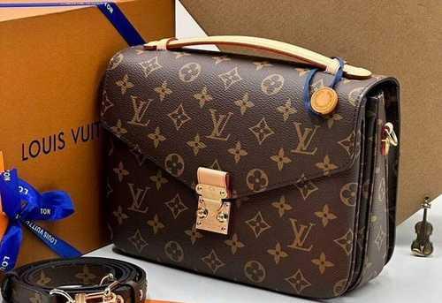 Женская сумка "Louis Vuitton"натуральная кожа