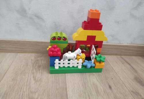 Lego duplo сад, пляж, цирк, паровозы