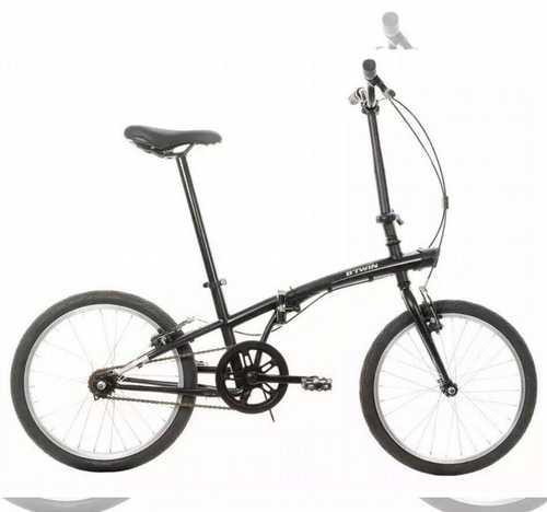 Новый складной велосипед Decathlon Btwin tilt