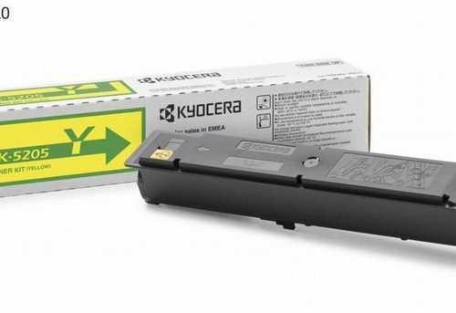 Тонер-картридж Kyocera TK-5205 Лазерный Желтый 120