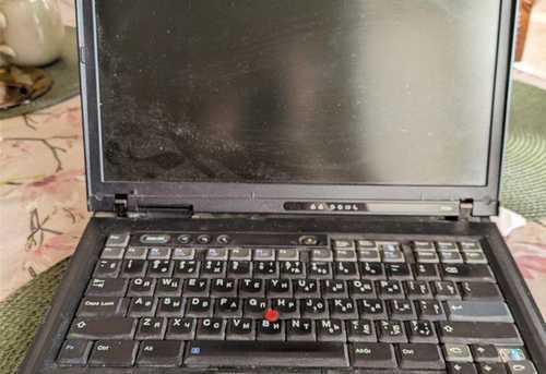 Ноутбук IBM ThinkPad R50 1829 с LPT портом