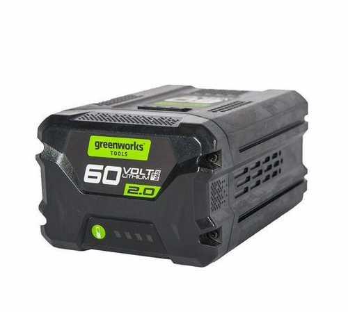 Аккумулятор Greenworks G60B2 60В 2Ач