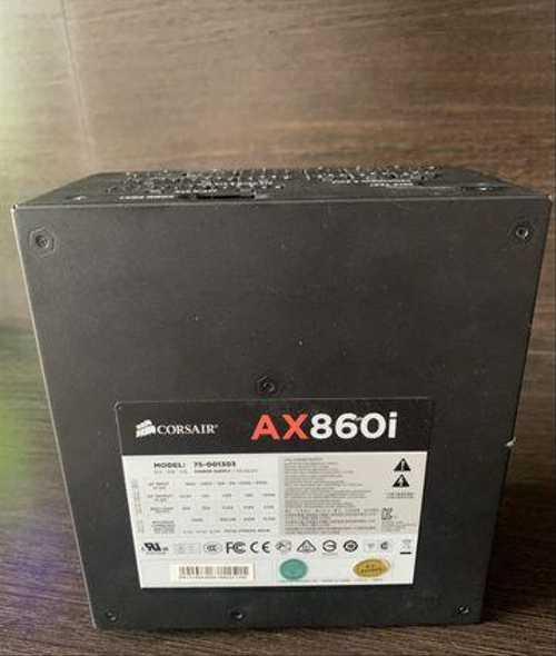 Блок питания модульный Corsair AX860i Platinum