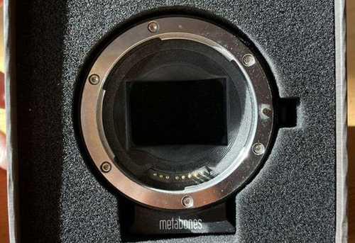 Переходник Metabones с камер Sony к объектив Canon