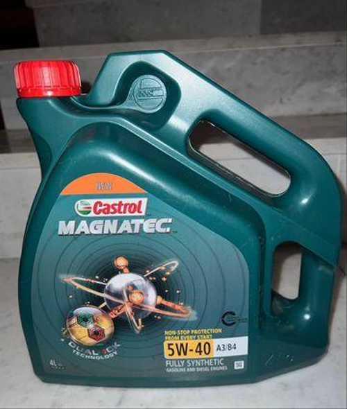 Castrol Magnatec 5w40 A3/B4 4 литра