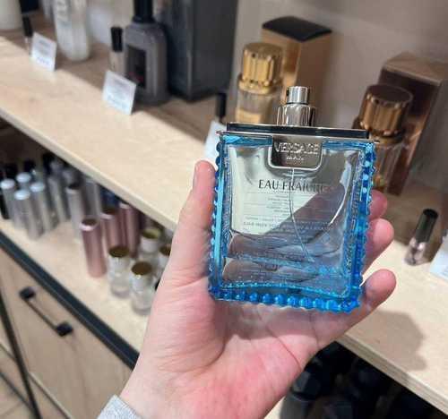 Versace man eau Fraiche остаток