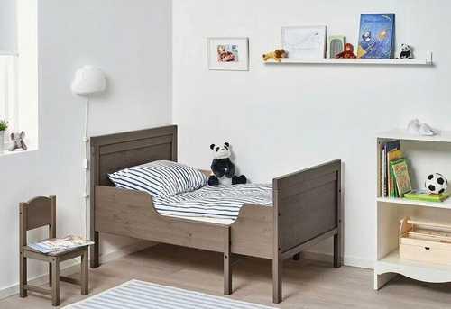 Кровать раздвижная для ребенка сундвик IKEA