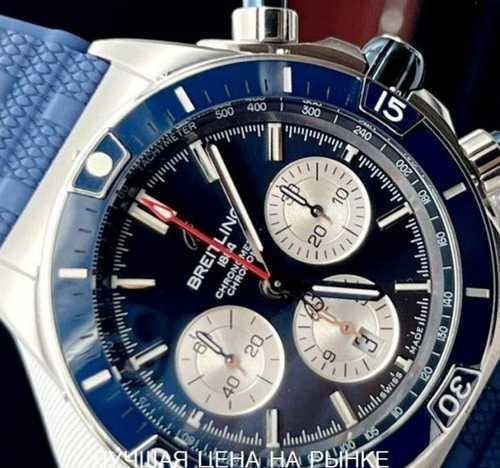 Breitling Chronomat B01 blue часы