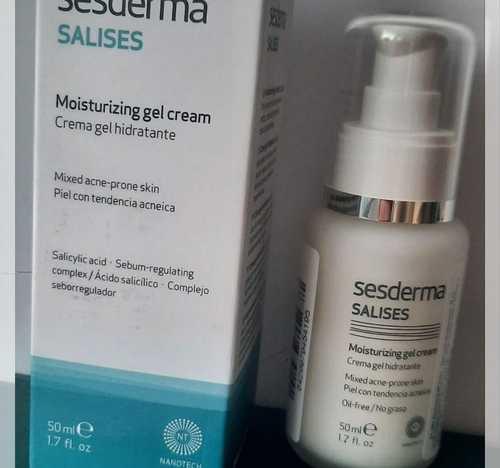 Увлажняющий крем-гель salises sesderma