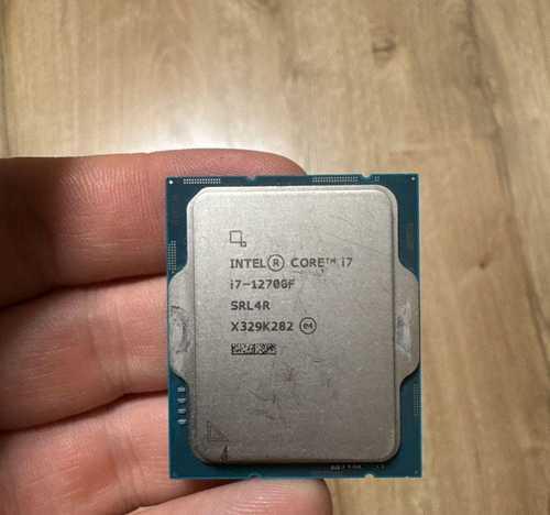 Процессор intel core i7 12700f