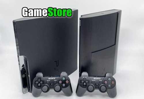 PS3 500Gb / 40 Игр / 2 Геймпада / PlayStation 3 Иг