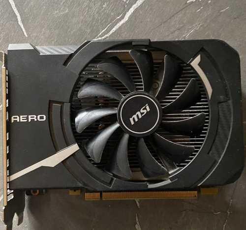 Видеокарта gtx 1050 ti 4gb MSI