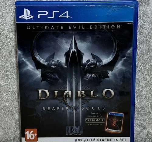 Diablo 3 Reaper of Souls (1-4Игрока) на PS4/PS5