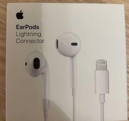 Оригинальные наушники Apple EarPods