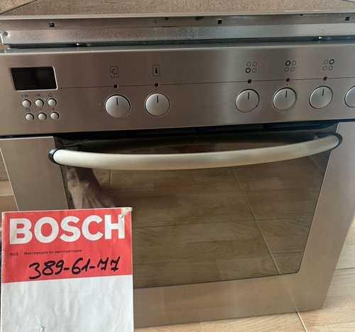 Духовой шкаф с свч bosch