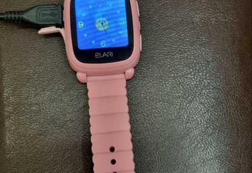 Детские часы-телефон elari kidphone 2 розовый