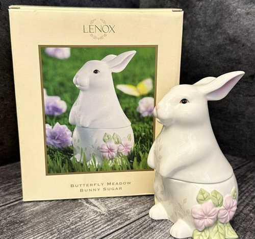 Сахарница Lenox "Butterfly Meadow, Bunny"